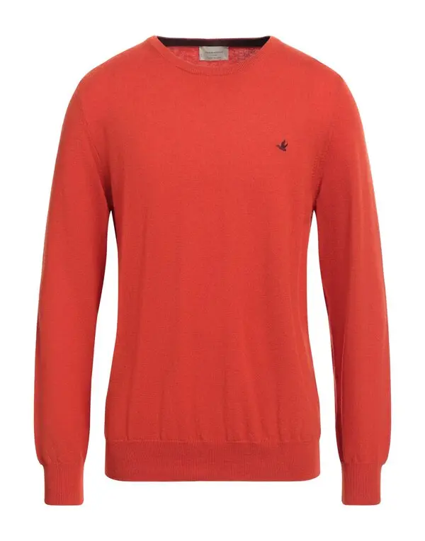 BROOKSFIELD Virgin Wool Sweater - Orange