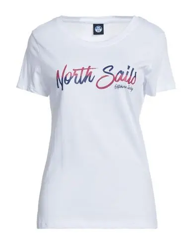 NORTH SAILS Logo-print Cotton T-shirt - White