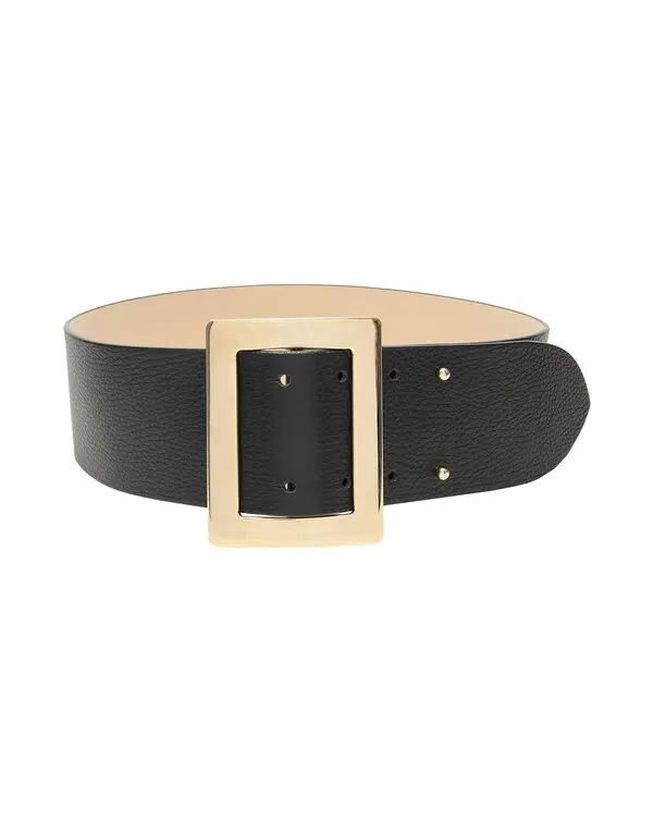 8 BY YOOX High-waist Leather Belt With Buckle