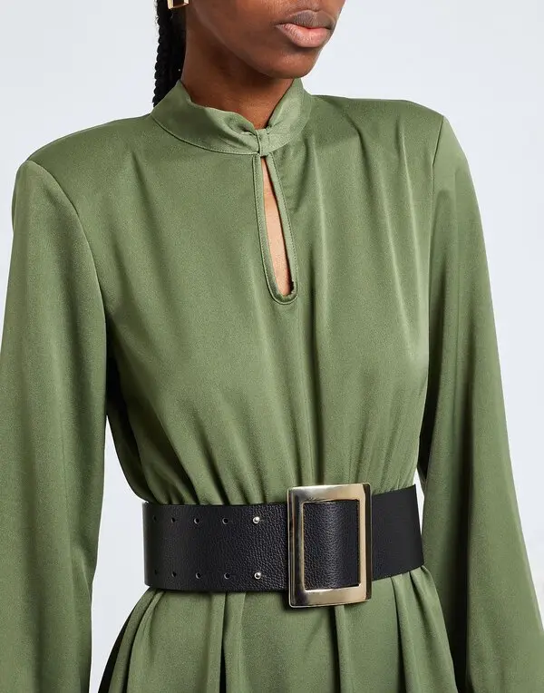 8 BY YOOX High-waist Leather Belt With Buckle