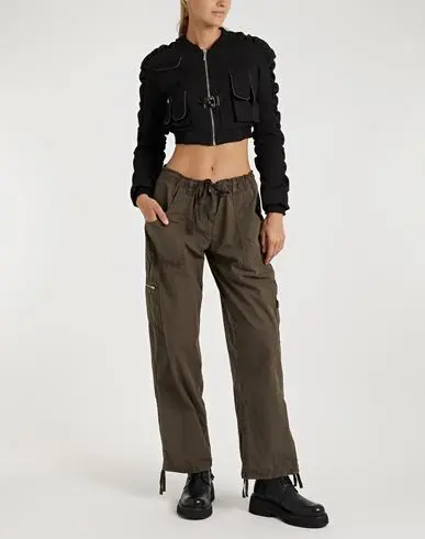 Topshop Cargo Pants - Green