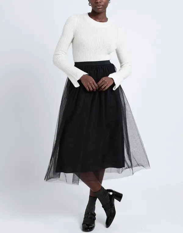 Vero Moda Crewneck Ribbed Knit Sweater - Ivory