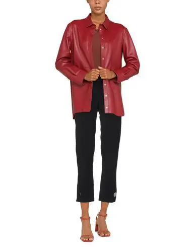 Armani Exchange Straight-leg Crepe Pants