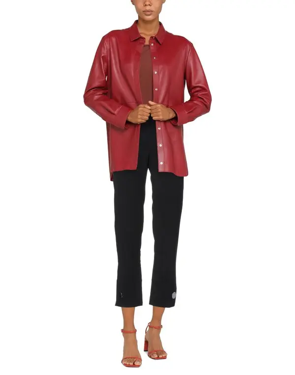 Armani Exchange Straight-leg Crepe Pants