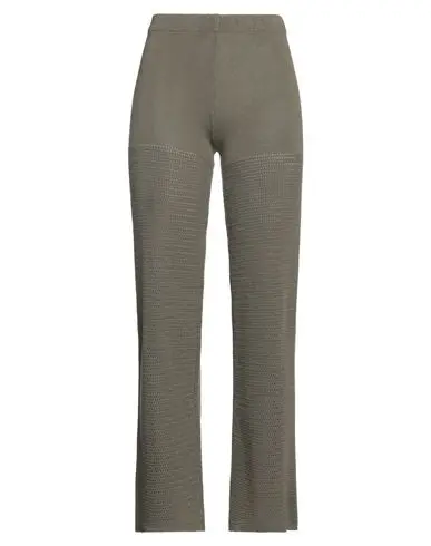 VICOLO Knitted Flared Pants - Green