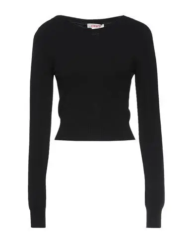 KONTATTO Sweater In Viscose And Polyamide Blend - Black