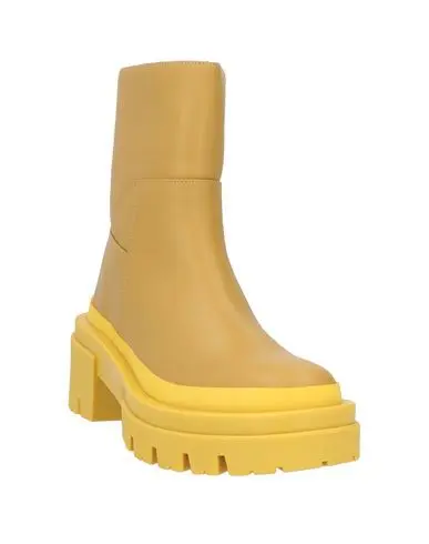 EQUITARE Charlotte Ankle Boots In Soft Leather - Yellow