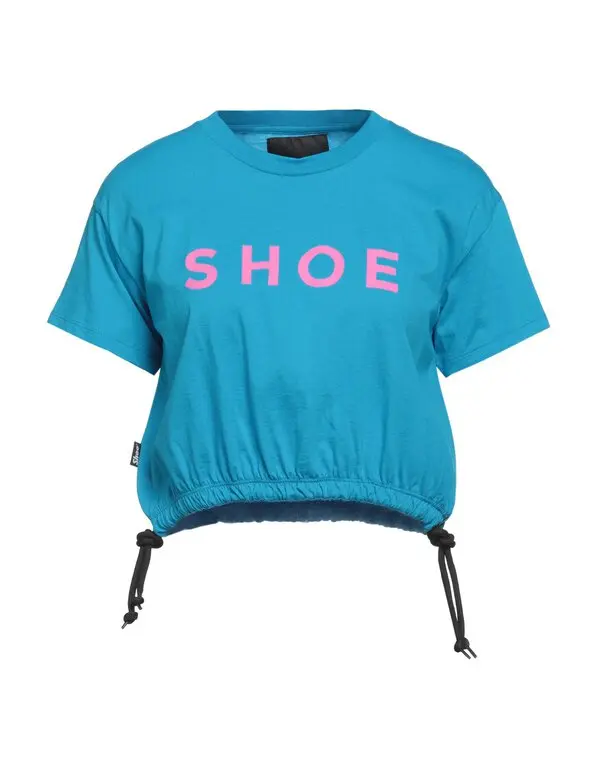 SHOE T-shirt In Cotton Jersey - Blue