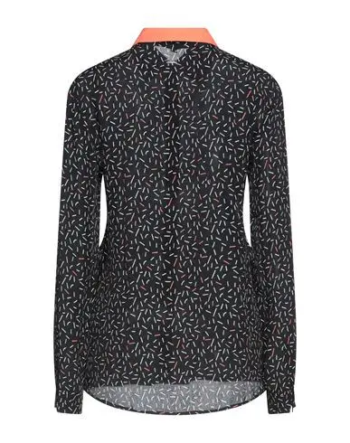 Armani Exchange Printed Crepe Shirt - Black
