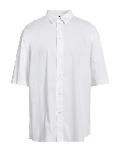 Emporio Armani Shirt Size Cotton, Polyamide, Elastane - White
