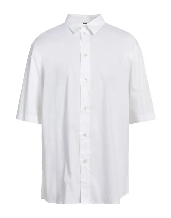 Emporio Armani Shirt Size Cotton, Polyamide, Elastane - White