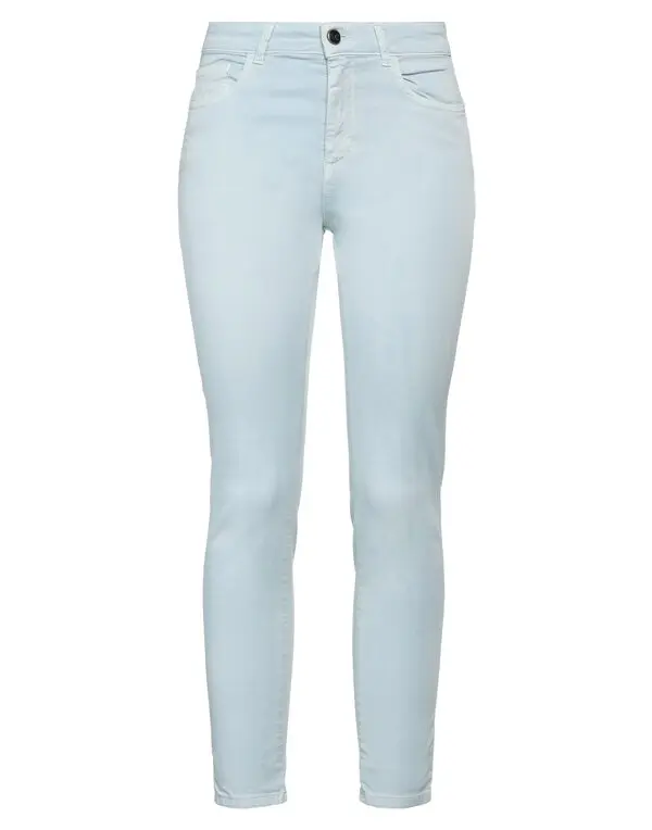 SEMICOUTURE Skinny Fit Mid Rise Jeans - Blue