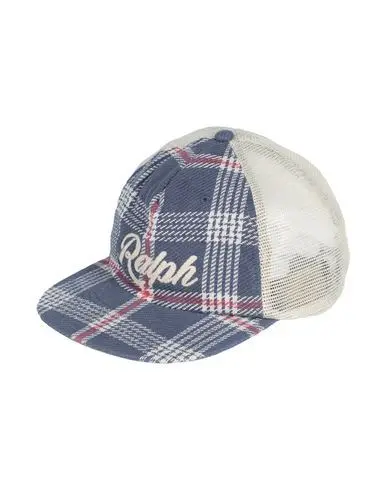Polo Ralph Lauren Embroidered Plaid Trucker Cap - Beige