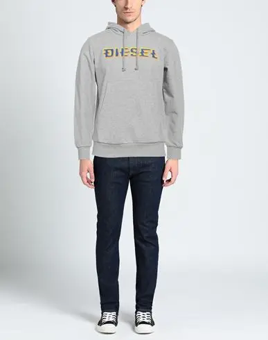 DIESEL Light Cotton-polyester Sweatshirt - Grey