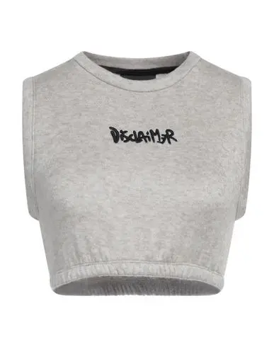 DISCLAIMER Knitted Crop Top - Grey
