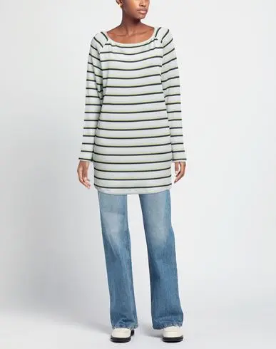 Patrizia Pepe Striped Knit Sweater