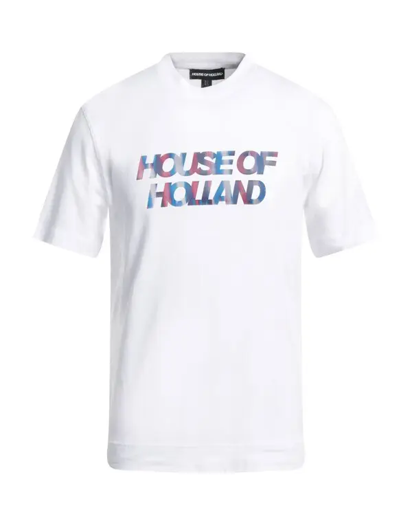 HOUSE OF HOLLAND T-shirt Size Cotton, Elastane