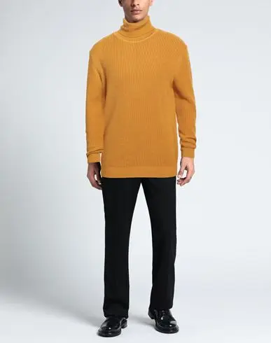 BELLWOOD Turtleneck Virgin Wool Sweater - Yellow