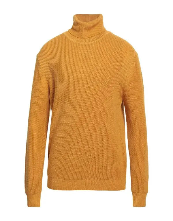 BELLWOOD Turtleneck Virgin Wool Sweater - Yellow