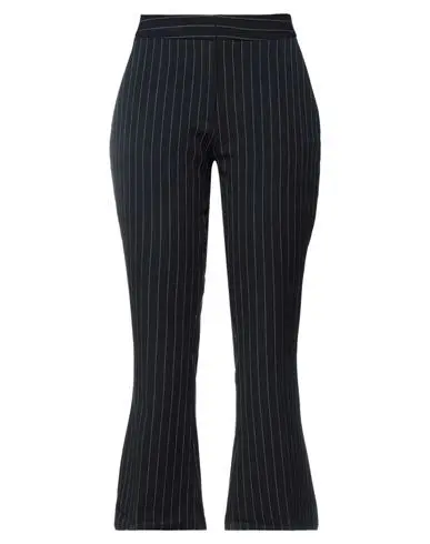 CLOSET Flared Pinstriped Pants