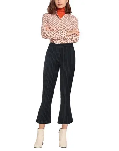 CLOSET Flared Pinstriped Pants