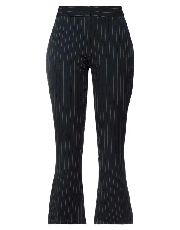 CLOSET Flared Pinstriped Pants
