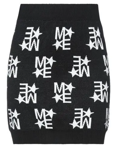 MARC ELLIS Knitted Mini Skirt - Black