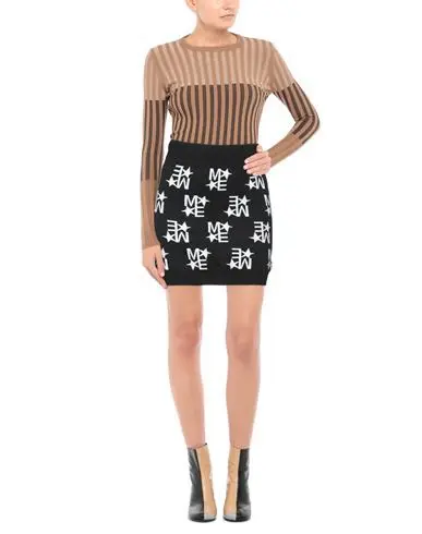 MARC ELLIS Knitted Mini Skirt - Black