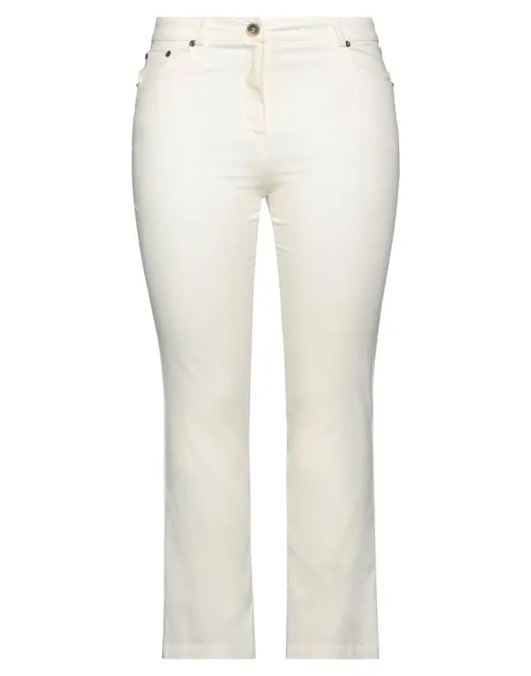 SEMICOUTURE Bootcut Pants - White