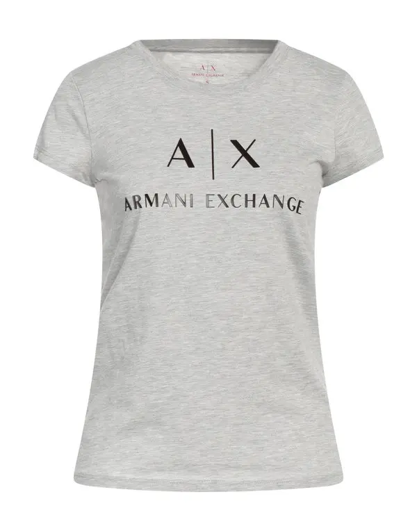 Armani Exchange Logo-print T-shirt - Grey