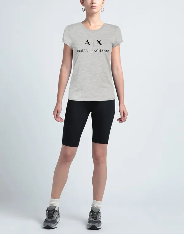 Armani Exchange Logo-print T-shirt - Grey