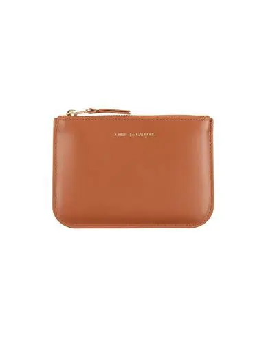Comme Des Garçons Pouch In Cow Leather - Brown