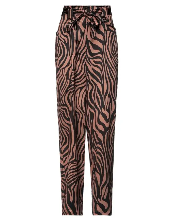 Relish Straight-leg Zebra-print Pants