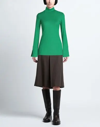 BERNA Turtleneck Top - Green