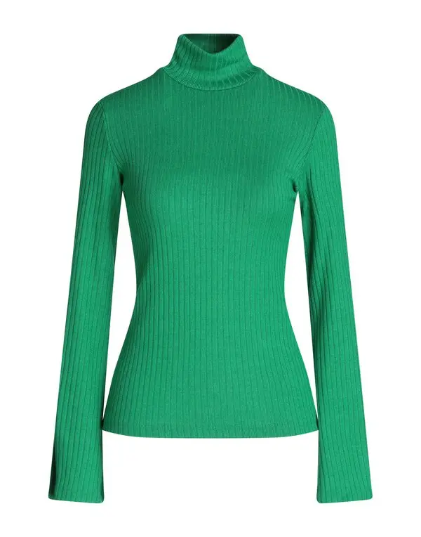 BERNA Turtleneck Top - Green