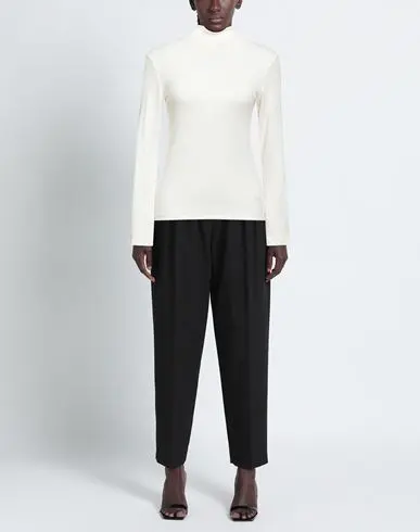 BERNA Turtleneck Top - White
