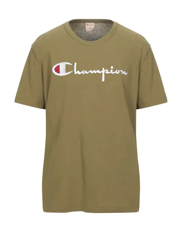 Champion T-shirt Size Cotton - Green