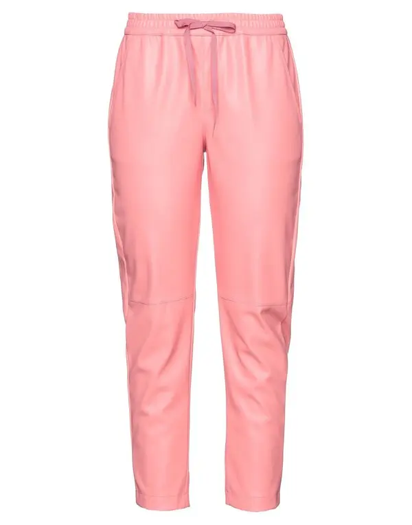 SEMICOUTURE Tapered Coated Pants - Pink
