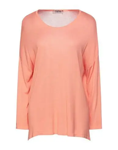 TSD12 Knitted Lightweight Sweater - Salmon Pink