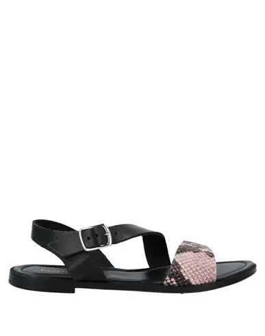 CARLO PAZOLINI Leather Sandals With Snakeskin Print - Pink