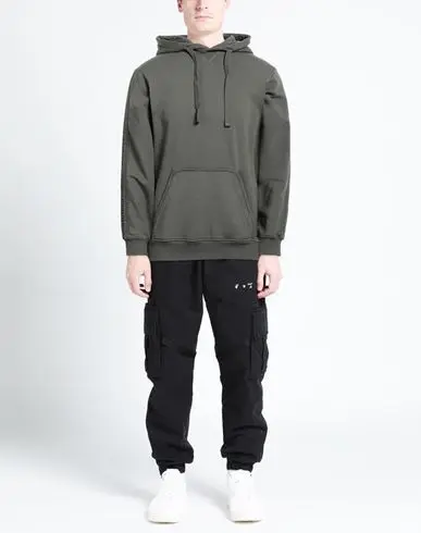 BIKKEMBERGS Sweatshirt Size Cotton, Elastane