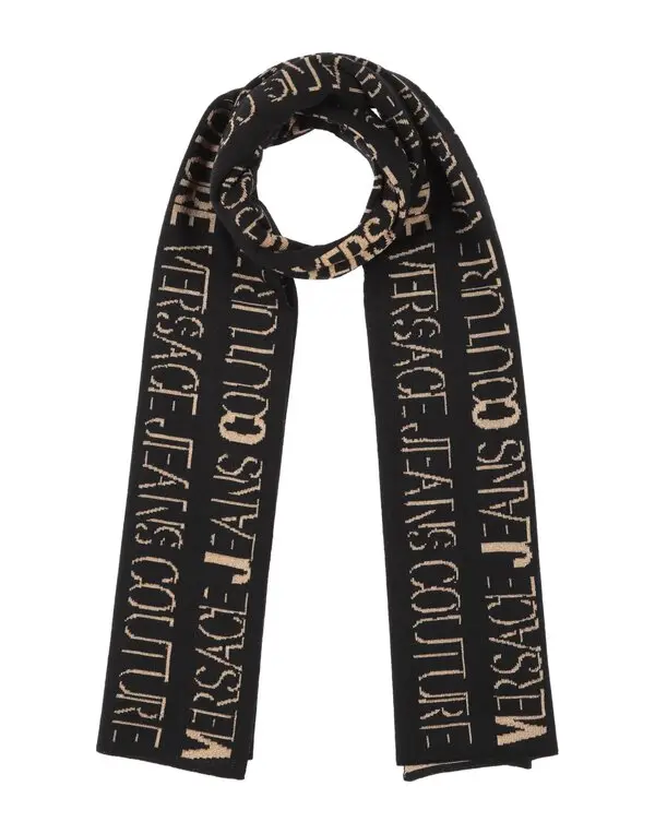 Versace Scarf Acrylic, Wool, Viscose, Polyamide, Metallic Fiber