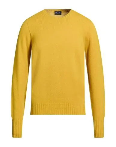 DRUMOHR Sweater Mustard Size Lambswool - Yellow