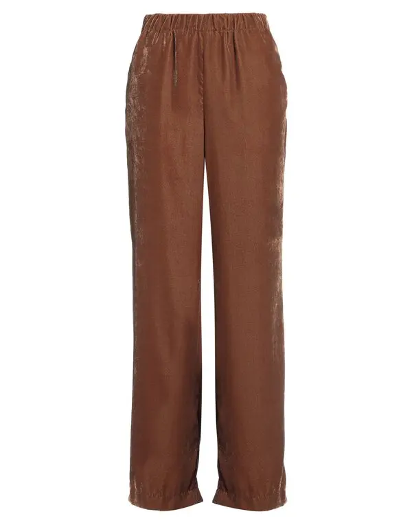 CARACTÈRE Velvet Wide Leg Pants