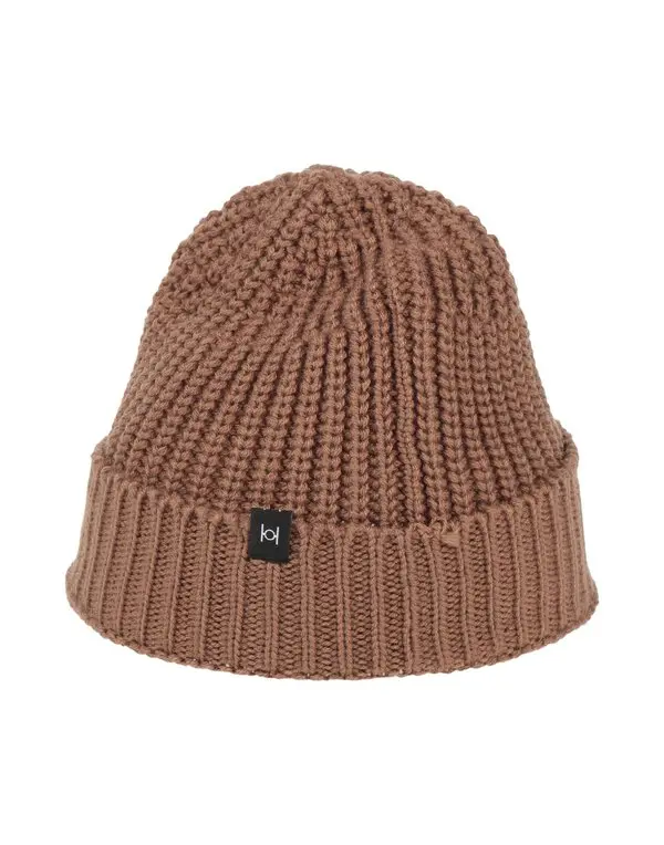 HAMAKI-HO Knitted Beanie - Brown