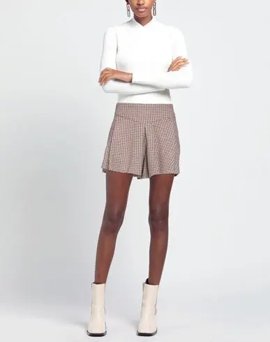 Maje Houndstooth Tweed Shorts