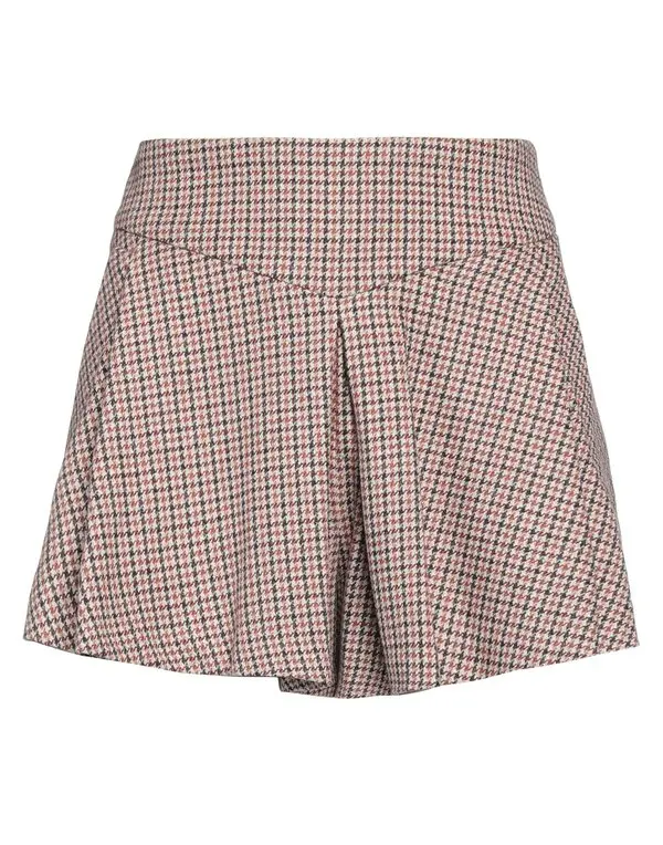 Maje Houndstooth Tweed Shorts