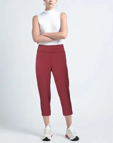 MANILA GRACE Polyester, Elastane, Cotton Trousers
