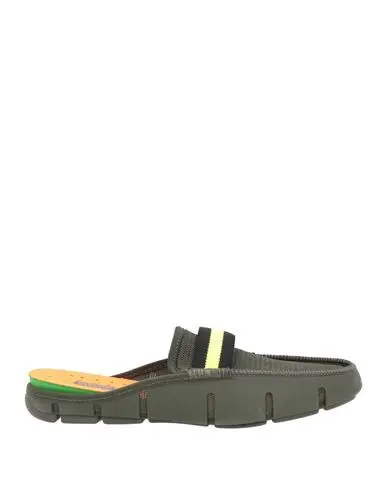 Swims Mules & Clogs Textile Fibers - Green