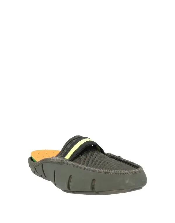 Swims Mules & Clogs Textile Fibers - Green